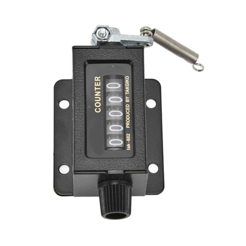 Bale Counter Glass Mirror Design 5 Digits Counting Mechanical Counter ...