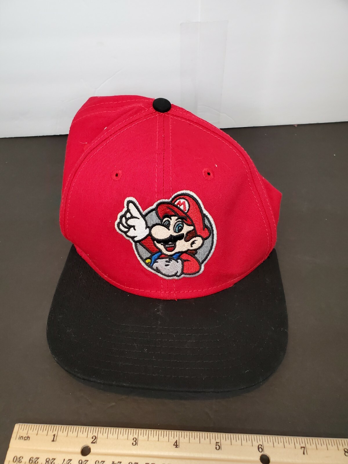 Super Mario Official Nintendo Snapback Hat Bioworld 2… - Gem