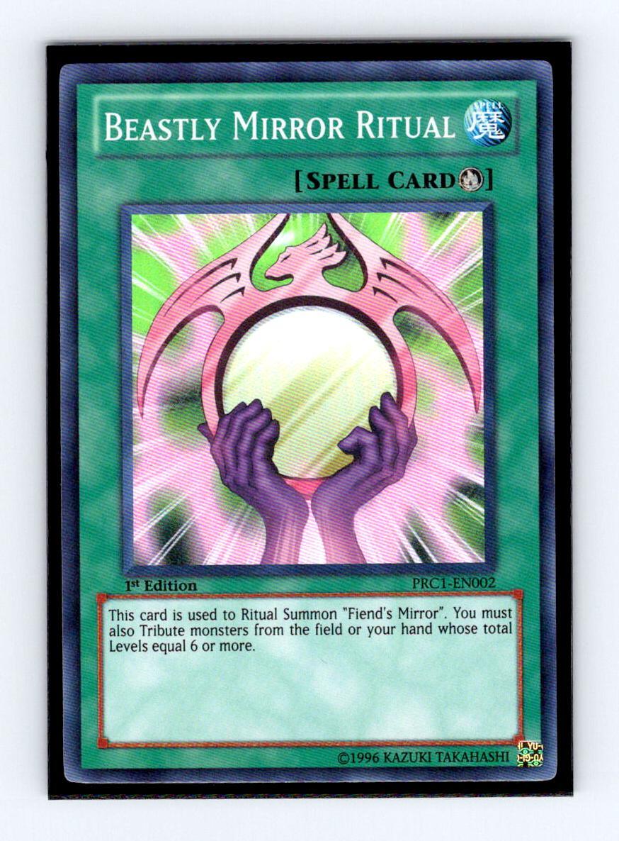 2012 Premium Collection Tin #PRC1-EN002 Beastly Mirror Ritual | eBay