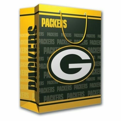 PSG INC NFL Gift Bag - Great for Sports Fans, Metal Eyelets for Added ...