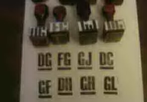 67 68 69 70 Corvette Smog Pump Diverter Valve Stamp GH GF GL GJ DG DH ...