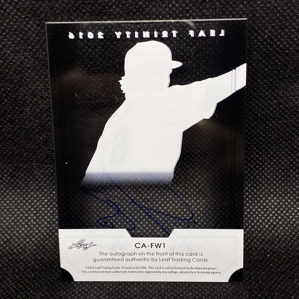 2016 Leaf Trinity Forrest Whitley Auto Houston Astros Rookie #1 | eBay