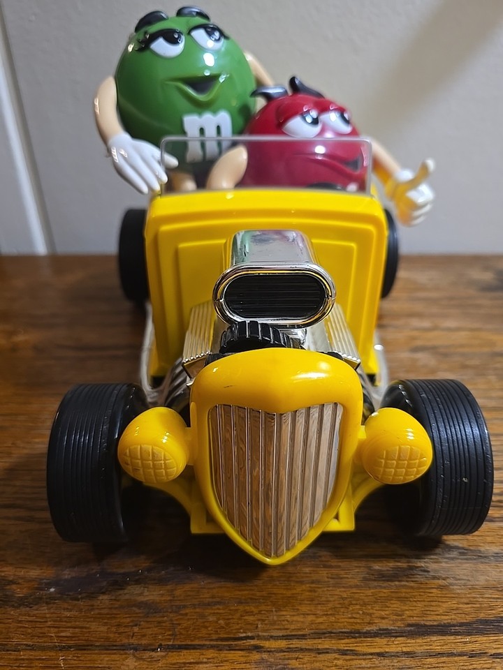 M&M Green And red Hot Rod Candy Dispenser | eBay