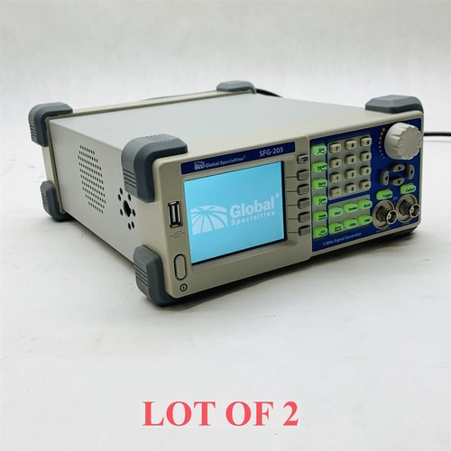 Global Specialties SFG-205 5MHz Function Waveform Signal Generator Lot ...