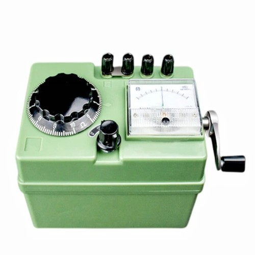 Ground Resistance Meter Ground Shaking Meter Hand Cranked Ground Meter ...