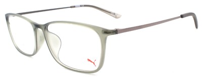PUMA PE0086O 002 Eyeglasses Frames 53-16-145 Gray / Ruthenium | eBay