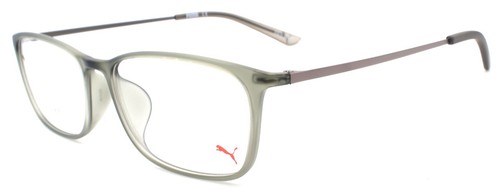 PUMA PE0086O 002 Eyeglasses Frames 53-16-145 Gray / Ruthenium | eBay