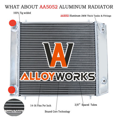 4 Row Radiator For 1993-1999 Land Rover Defender Discovery 300TDI 90/ ...