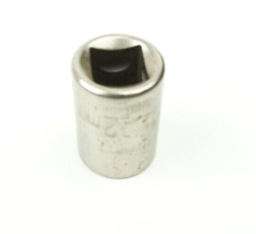 Craftsman -⅁- 12mm 6 Point Shallow Chrome Socket 3/8" Drive 43544 USA ...