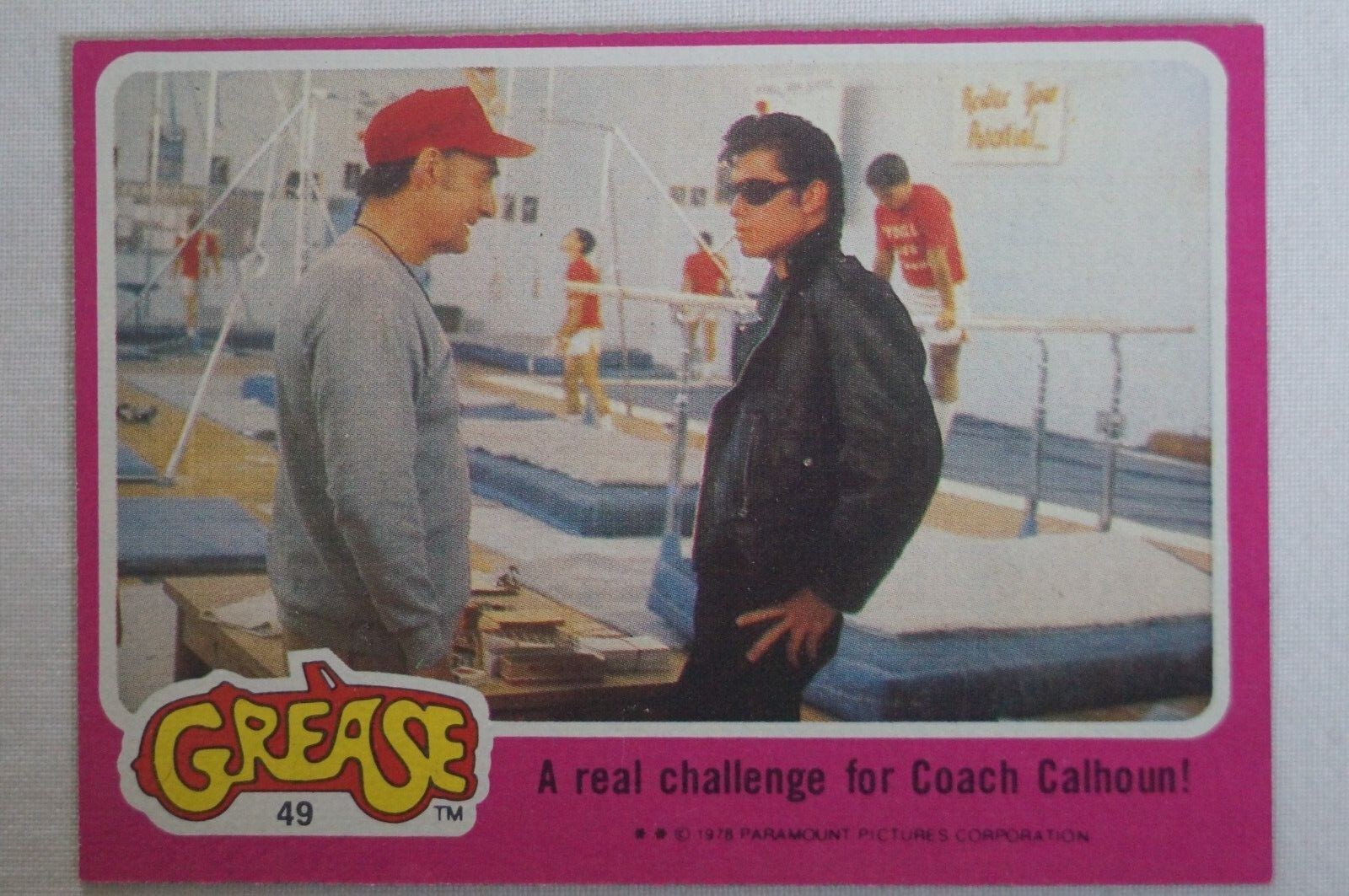 Grease - Classic Paramount Movie Scene Collector Card - A Real ...