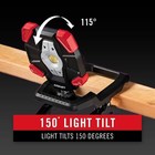 Coast CL20R 1750 Lumen Rechargeable Dual Power Rotating LED Magnetic ...