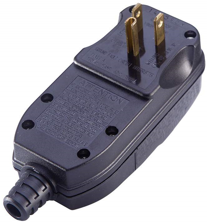 GFCI Replacement Plug for Pressure Washer Pool Pump 15Amp 3 Prong ...