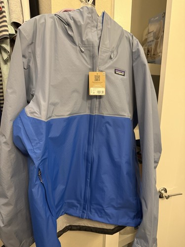 Men's PATAGONIA Torrentshell 3L Jacket Raincoat #85241 Blue | eBay