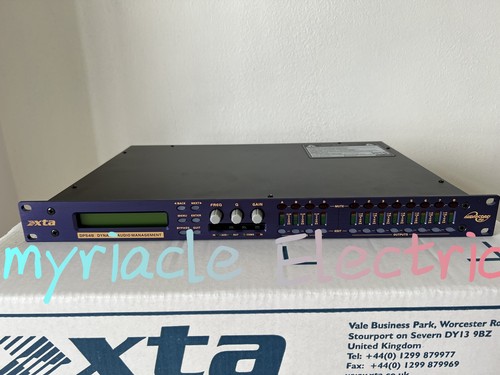 Used XTA DP548 4-way 8-output audio processor in good condition for quick delive | eBay