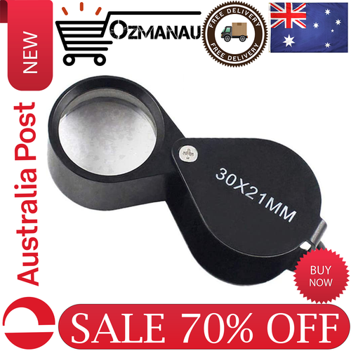 iKKEGOL 30 X 21mm Glass Jeweler Loupe Loop Eye Magnifier Magnifying ...