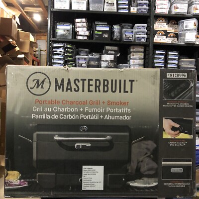 Masterbuilt Portable Charcoal Grill and Smoker - MB20040522 - Grill and ...
