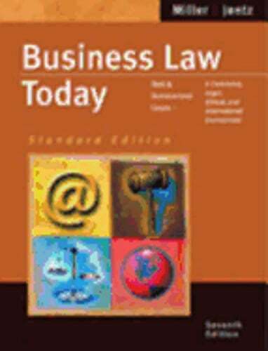 Available Titles Cengagenow Ser.: Business Law Today, Standard Edition ...