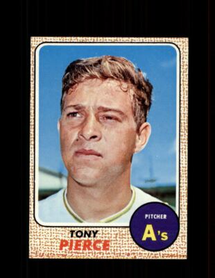 1968 TONY PIERCE TOPPS #38 ATHLETICS *G8071 | eBay