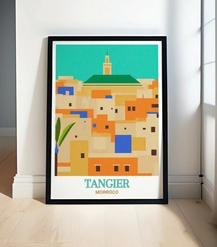 Tangier Travel Art Collection - Tangier Medina Travel Posters | eBay