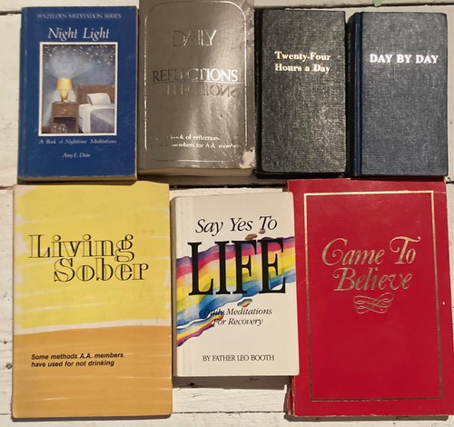 Alcoholic Recovery Books Collection Lot (Alcoholics Anonymous, Hazelden ...