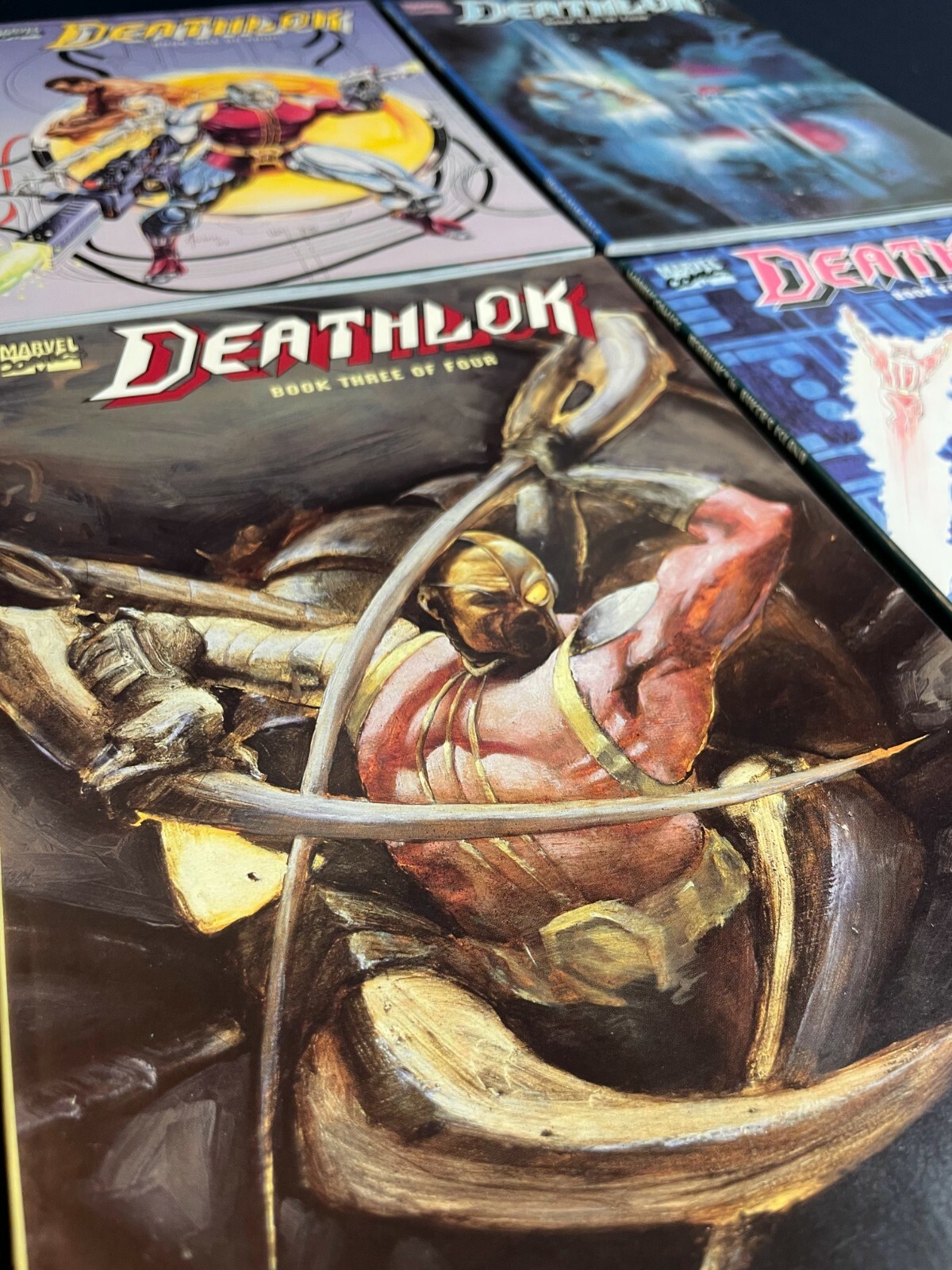 DEATHLOK (1990) #1-4 Complete miniseries from Dwayne McDuffie from ...