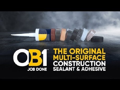 OB1 Waterproof Adhesive Sealant Builder Construction Hybrid Silicone ...