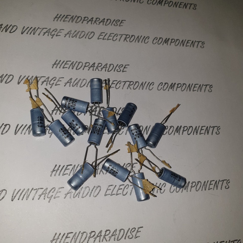 NOS PHILIPS 036 10uF 50V HI-END CAPACITORS FOR AUDIO! 20PCS | eBay