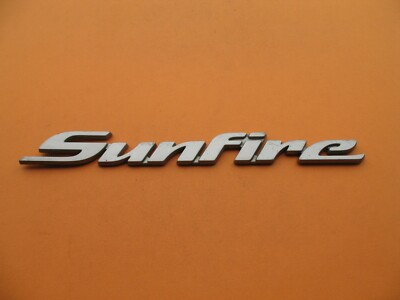 00 01 02 03 04 05 PONTIAC SUNFIRE SIDE DOOR EMBLEM LOGO BADGE SIGN ...