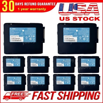 Genuine 10-pack tc70 tc77 Battery for Zebra tc55 tc72 tc75 btry-tc7x ...