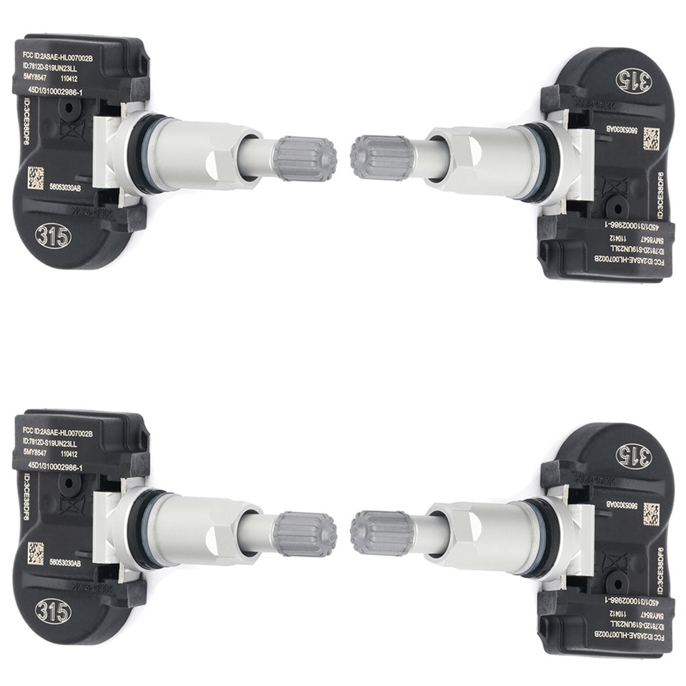 Set of 4 For Chrysler Town & Country Dodge Charger TIRE PRESSURE SENSOR ...