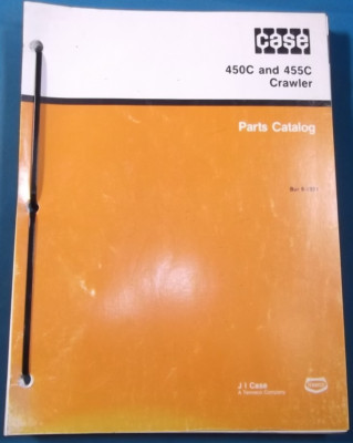 CASE 450C 455C CRAWLER TRACTOR LOADER DOZER PARTS MANUAL BOOK CATALOG ...
