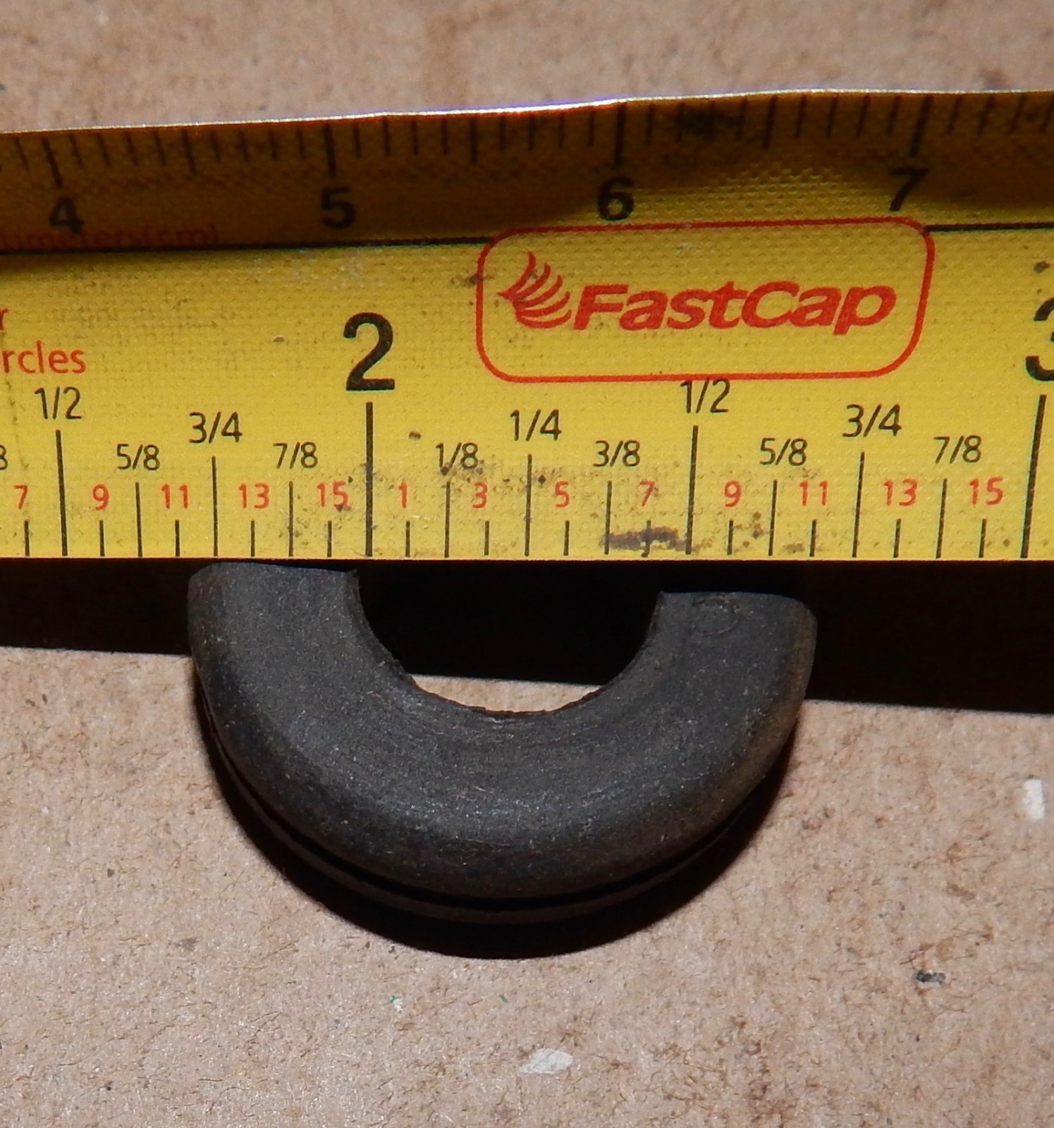 Soft Rubber Split Grommets For Easy Insertion 1/2" Hole x1" x 1/16" 10 ...