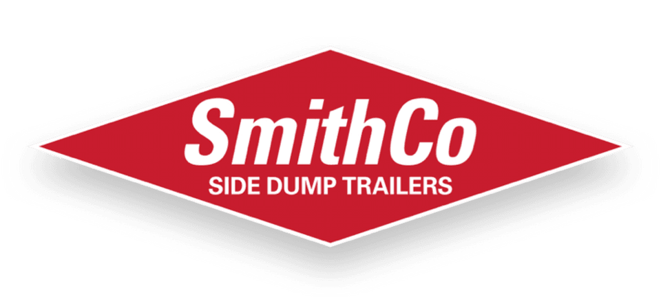 1/64 DCP RED PETERBILT 359 TRI AXLE W/ SMITHCO TRI AXLE SIDE DUMP ...