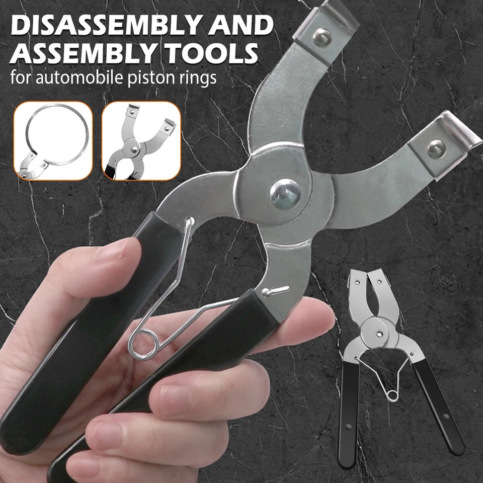 Car Engine Piston Ring Installer Removal Kit Compressor Tool Adjustable ...