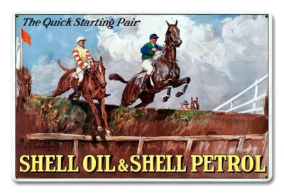 SHELL GAS QUICK STARTING JOCKIES 18" HEAVY DUTY USA MADE METAL ...