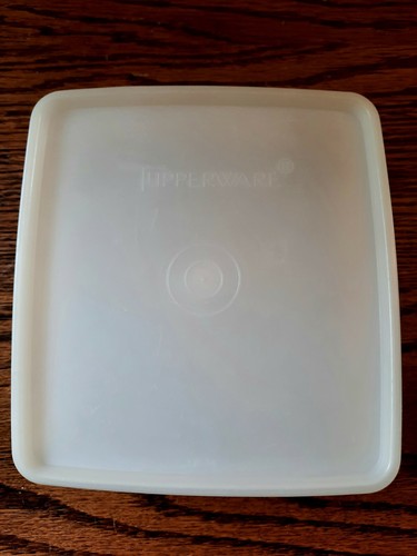 Vintage Tupperware Sandwich Keeper Clear / White | eBay