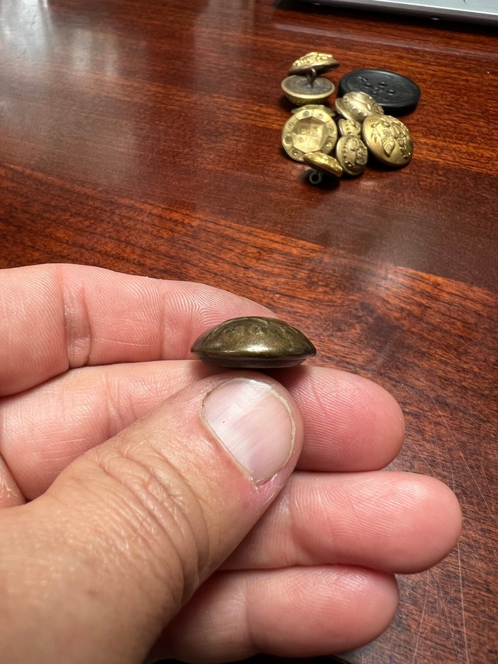 Non Dug Confederate Local Mississippi Militia Civil War Coat Button | eBay