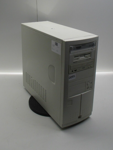 Vintage Retro PC Case Beige ATX Computer Sleeper Gaming Case | eBay