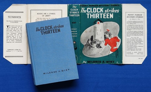 PENNY PARKER FINE CLOCK STRIKES THIRTEEN MILDRED WIRT BENSON + DUST ...
