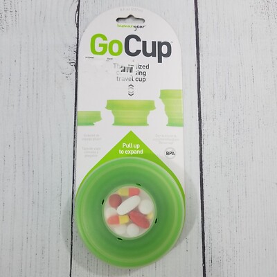Humangear GoCup Collapsible Travel Cup 8oz | eBay
