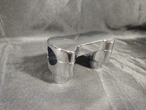 2 Inch Handlebar Riser Chrome 1.25" For Harley-Davidson Sportster Dyna ...