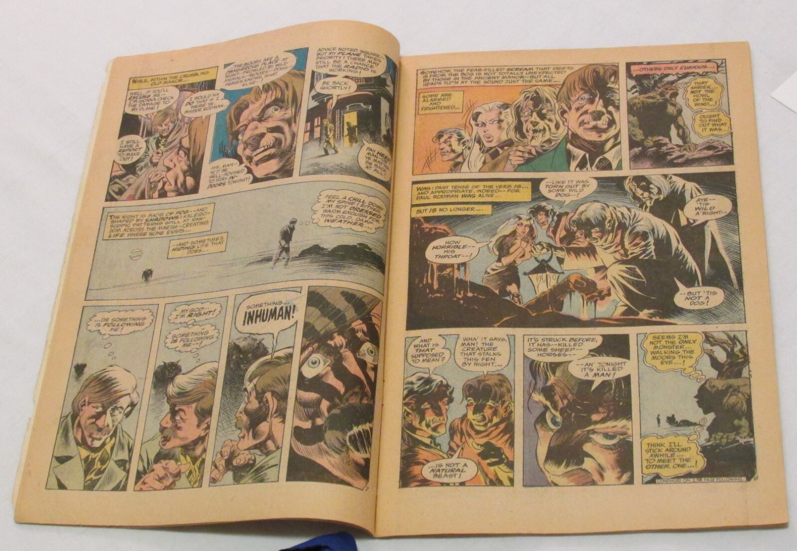 SWAMP THING #4 (DC, 1973) WRIGHTSON! WEREWOLF! | eBay