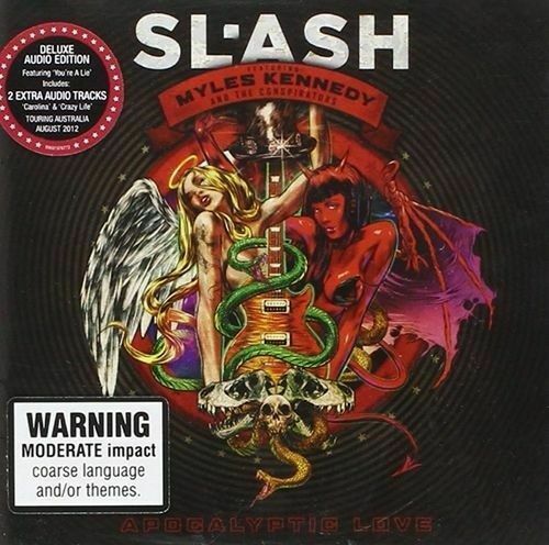 SLASH - Apocalyptic Love Deluxe CD 2012 Sony Bonus Tracks *Cover Damage ...