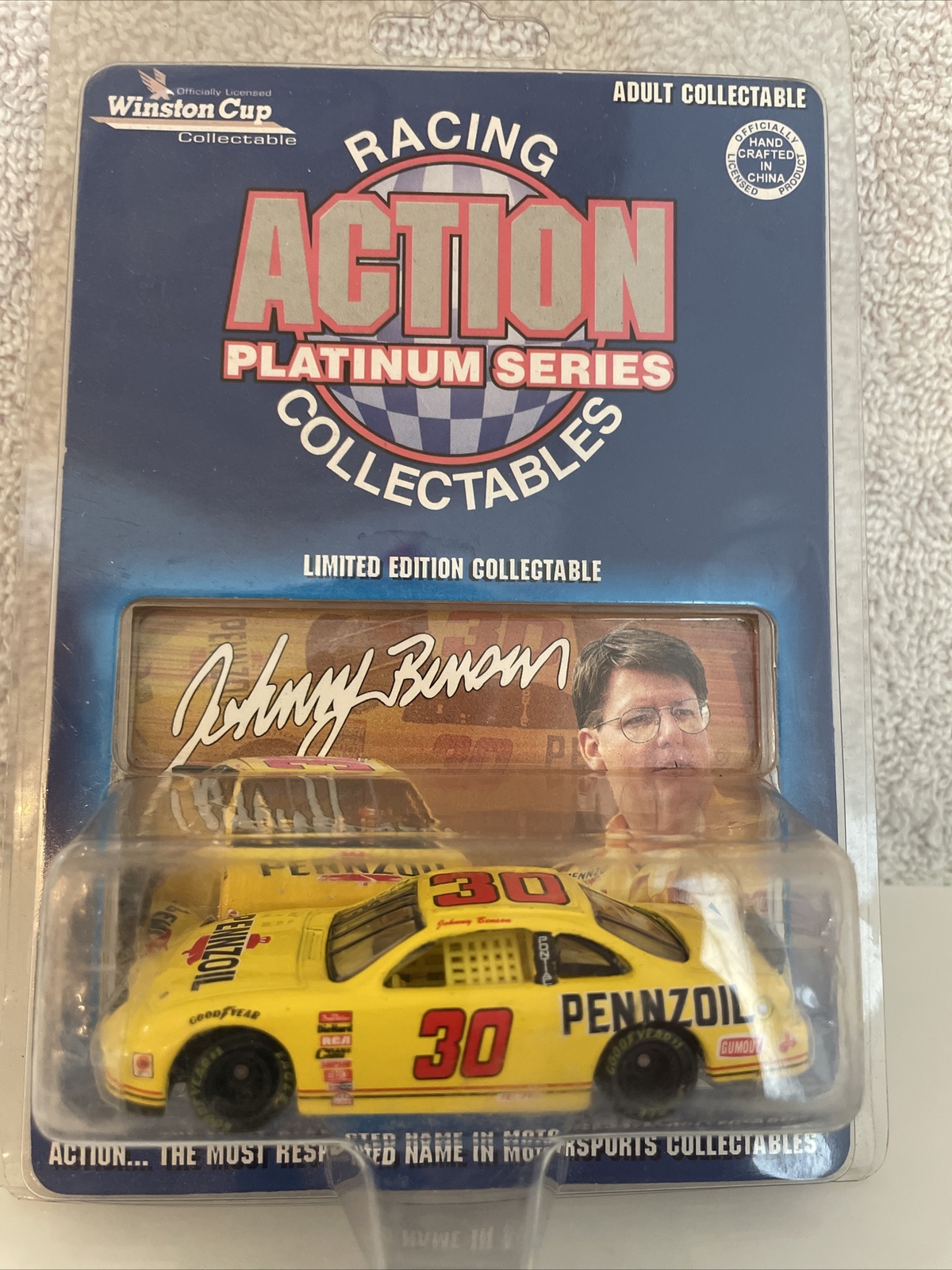 Action Racing Johnny Benson Jr #30 Pennzoil 1996 Grand Prix 1:64 Scale ...