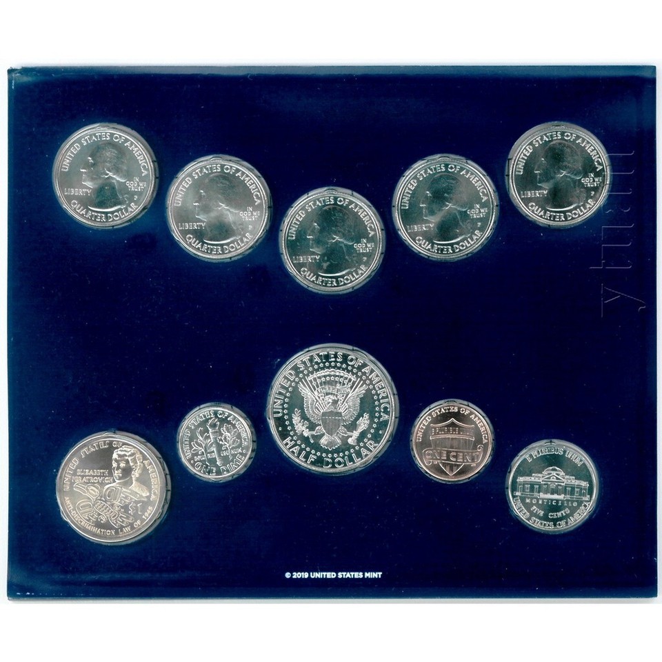 2020 Uncirculated Coin Set 20 Coins United States Mint 20RJ SEALED ...