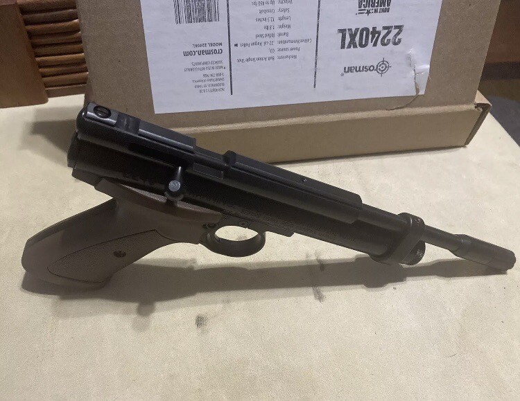Crosman 2240XL 22 Cal CO2 Air Pistol Steel Breech (209300) for sale ...