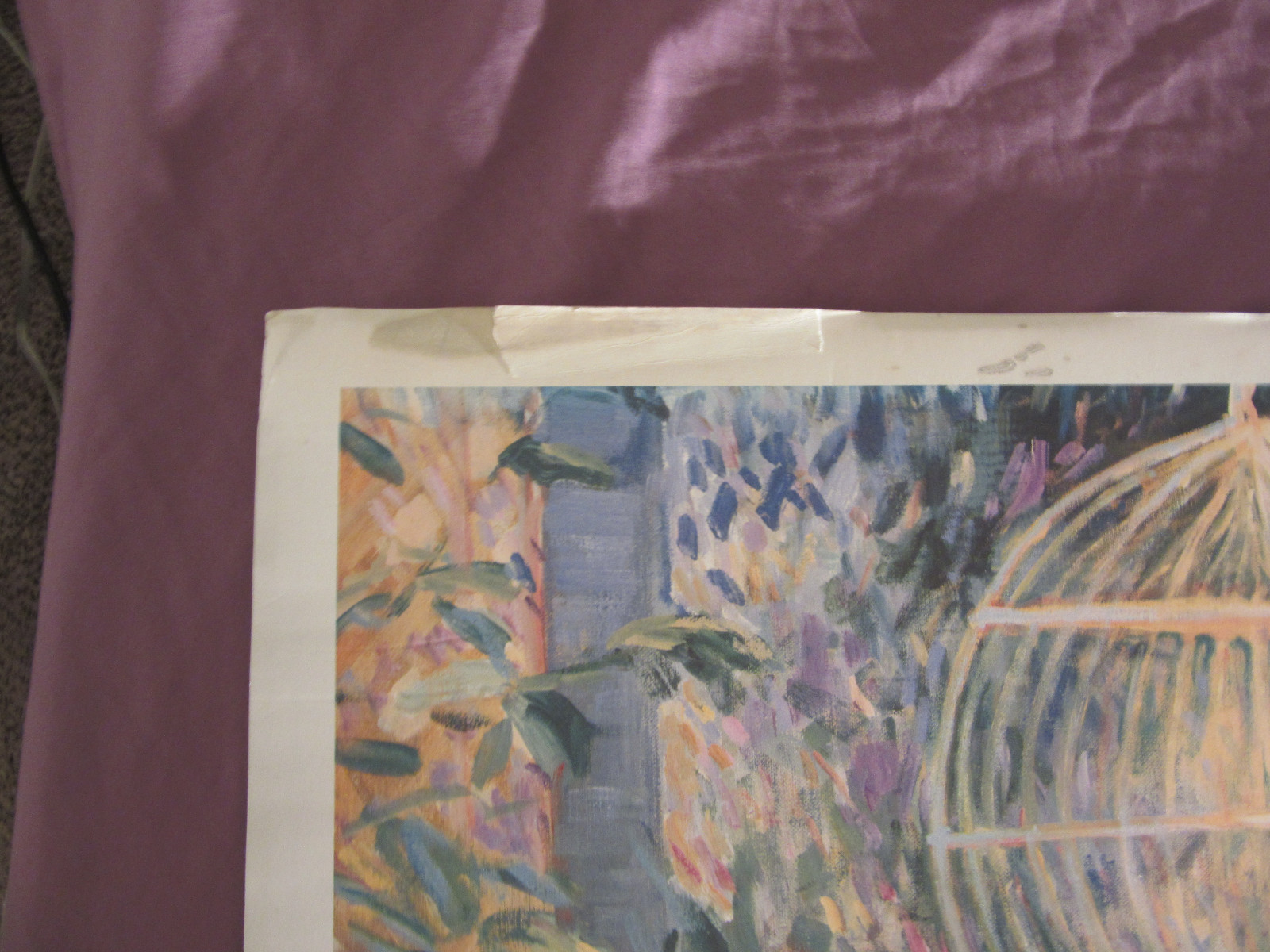 IRENE BORG"Childhood Memories" Signed & # Art Listed Artist Bold Colors ...