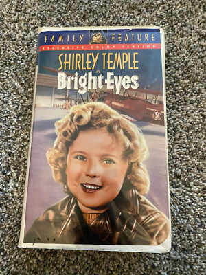 Shirley Temple Bright-Eyes Bright Eyes VHS Tape 86162856730| eBay