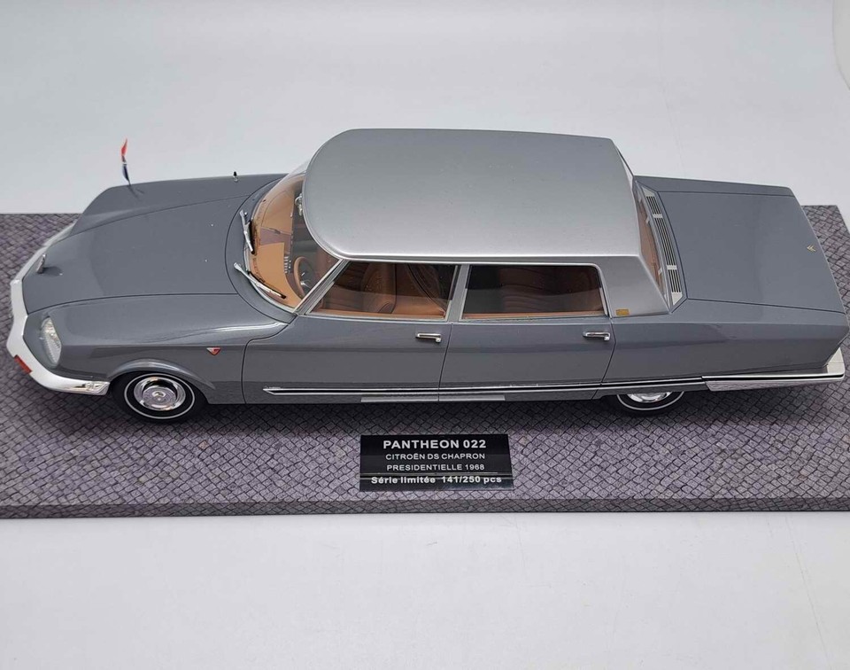 Citroen DS21 RF Chapron Presidential Figurine Charles de Gaulle 1/18 ...