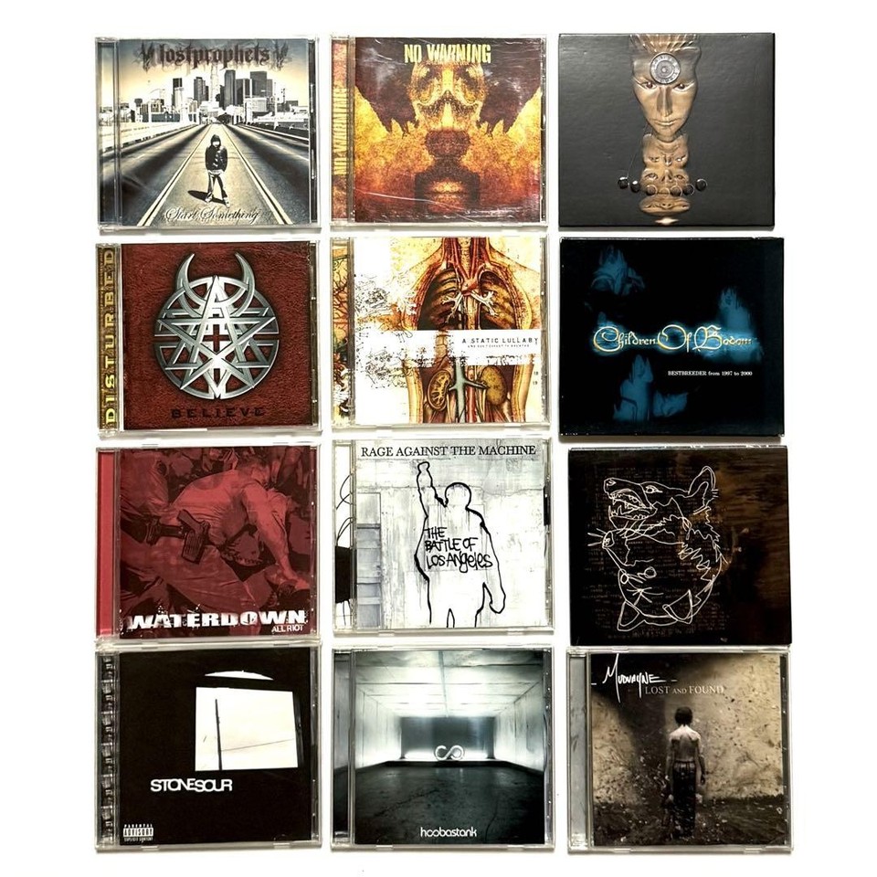 44-Cd Set Heavy Metal & Hard Rock Music Collection Bulk Lot Classic ...